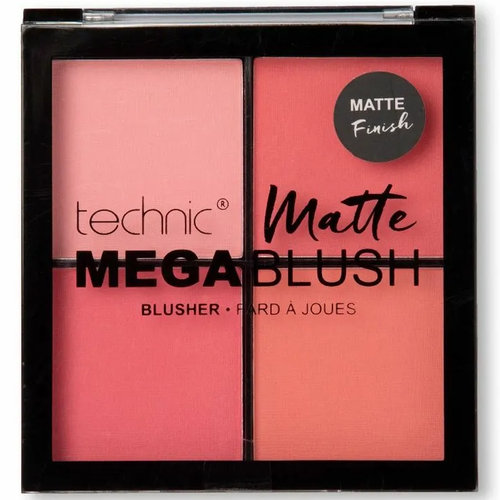 TECHNIC Mega Matte Blush Quad Palette Pressed Powder Blusher Vegan 11.2g *NEW* | eBay
