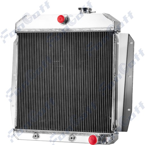 3ROW Radiator For 1955-1959 56 57 Chevy Truck 3100 3200 3400 3500 3600 ...
