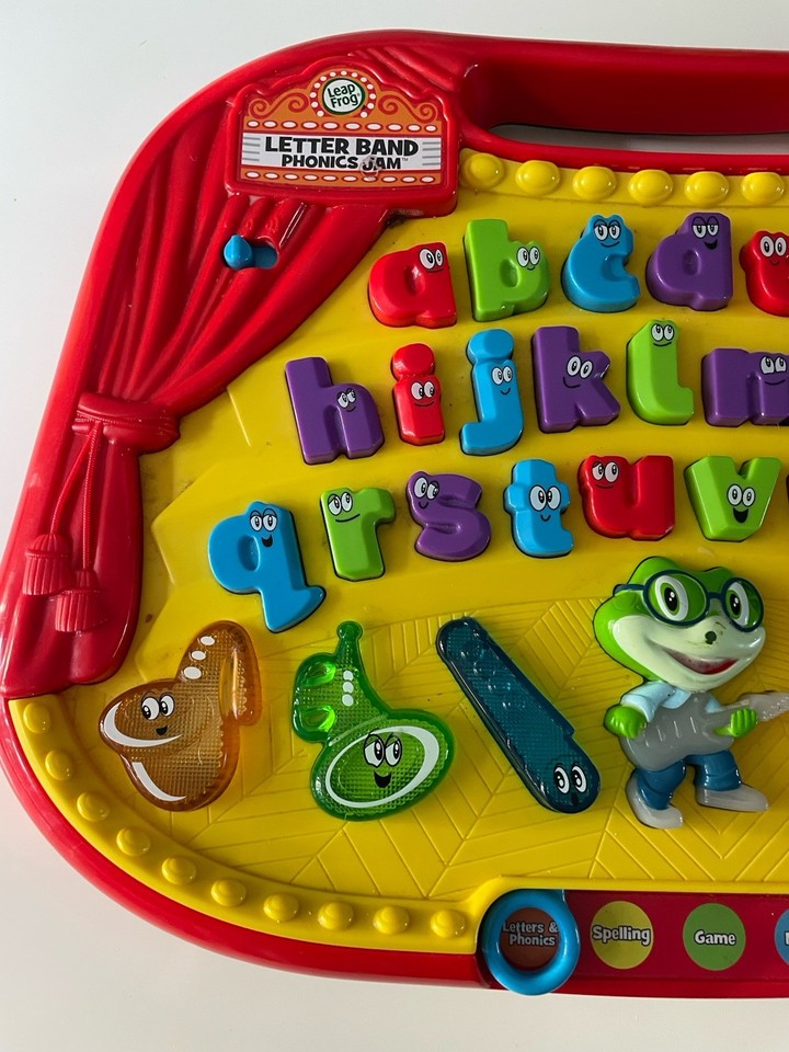 Leapfrog Letter Band Phonics Jam Toy Light Sound Interactive Fully ...