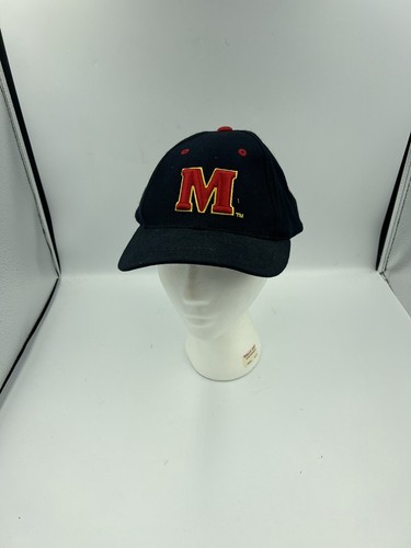 PUMA MARYLAND TERRAPINS NCAA Football License Collegiate Black Cap Hat ...