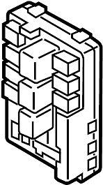 Nissan/INFINITI 284B7-CL00A Fuse Box. Controller Unit | eBay