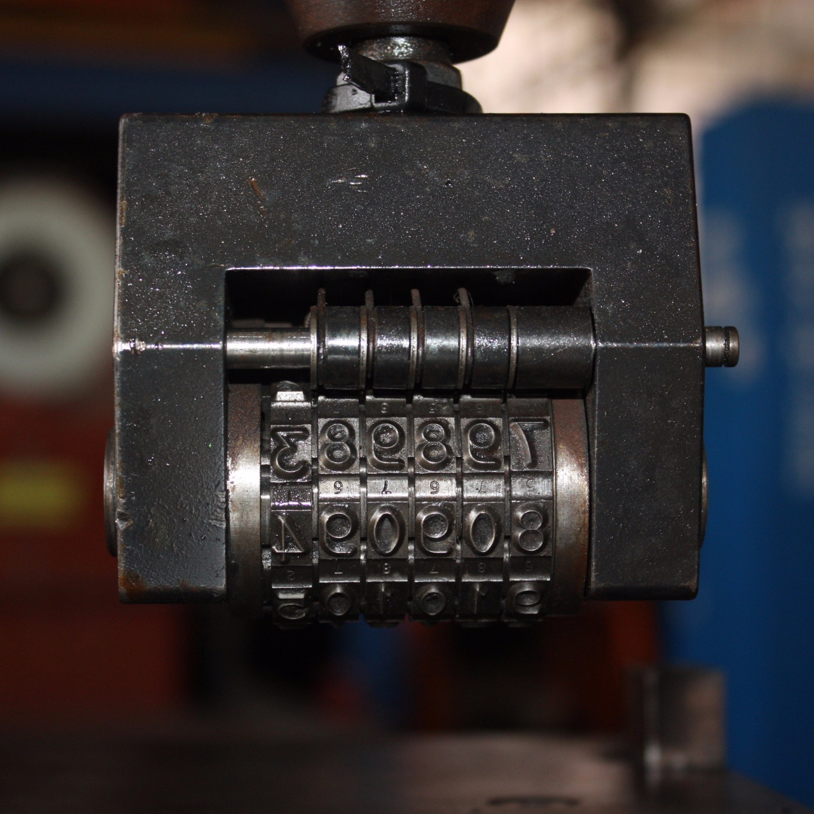 AUTOMATOR MOD MB 32 MANUAL IMPACT MACHINE PRESS SERIAL NUMBER STAMP ...