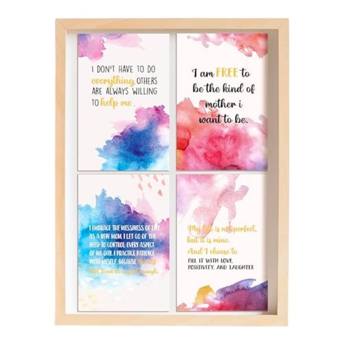Chinco 40 Affirmation Cards For New Mothers Postpartum Support ...
