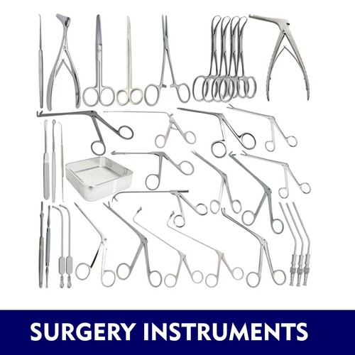 Endoscopic Sinus Surgery Fess Instrument Set German Steel Ent ...