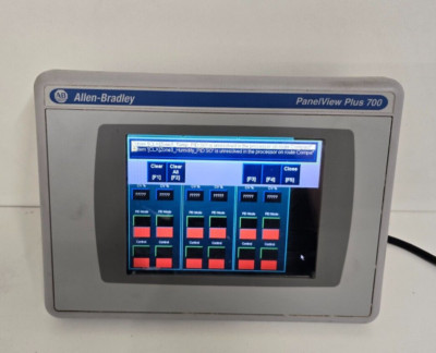 GOOD USED! ALLEN-BRADLEY PANELVIEW PLUS 700 TOUCH SCREEN 2711P-T7C4D8 ...