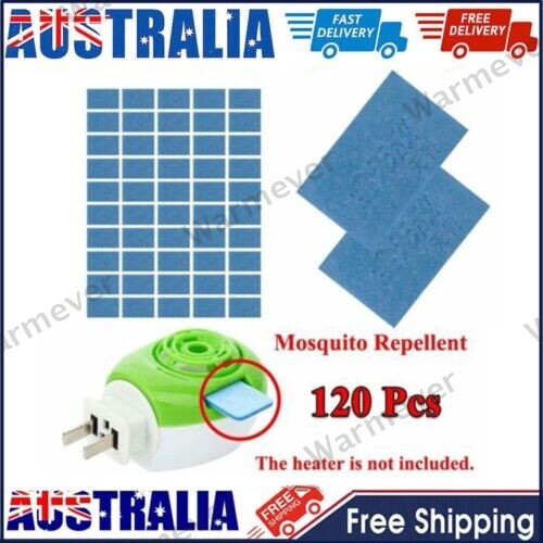 120pcs Mosquito Repellent Insect Bite Mat Tablet Replace Refill Pest ...