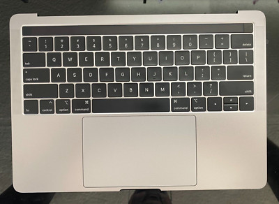 MacBook Pro A2159 13” Silver Palmrest w/ Trackpad Keyboard Battery ...