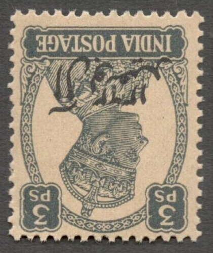 MUSCAT 1944 SG1w. KGVI 3p. BICENTENARY OF AL-BUSAID DYNASTY - MNH - CV ...