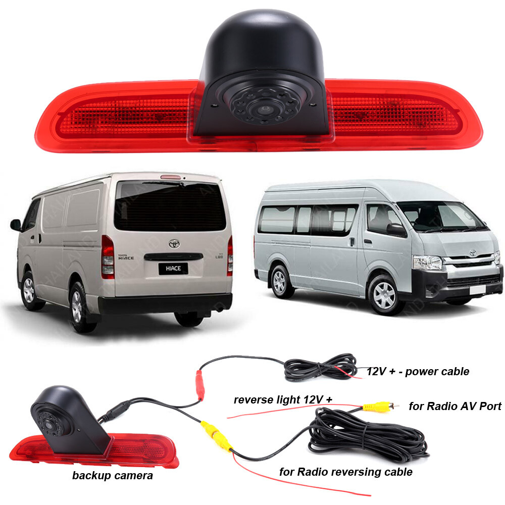Car Rear View Camera+Mirror für Toyota Commuter Hiace H200 MK5 Van 3 ...