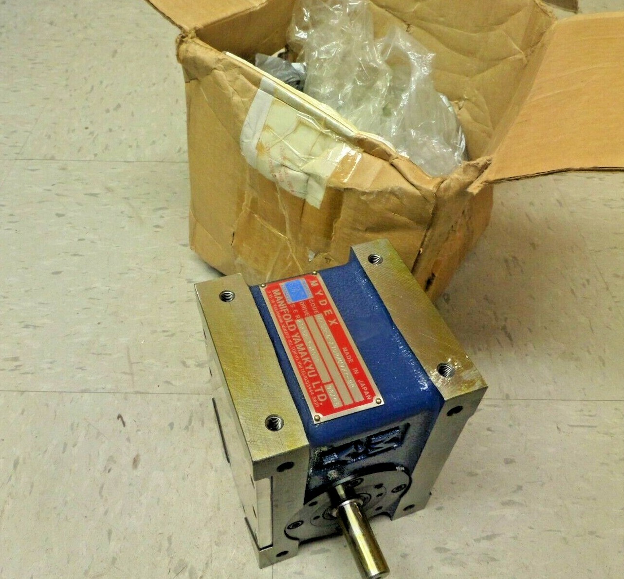 Yamakyu Manifold MyDex Indexer Index Gear Box RI-50-6-270R/UVXY-3B New ...