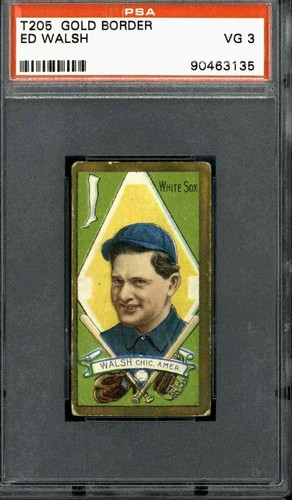 1911 T205 Gold Border Ed Walsh - PSA 3 | eBay