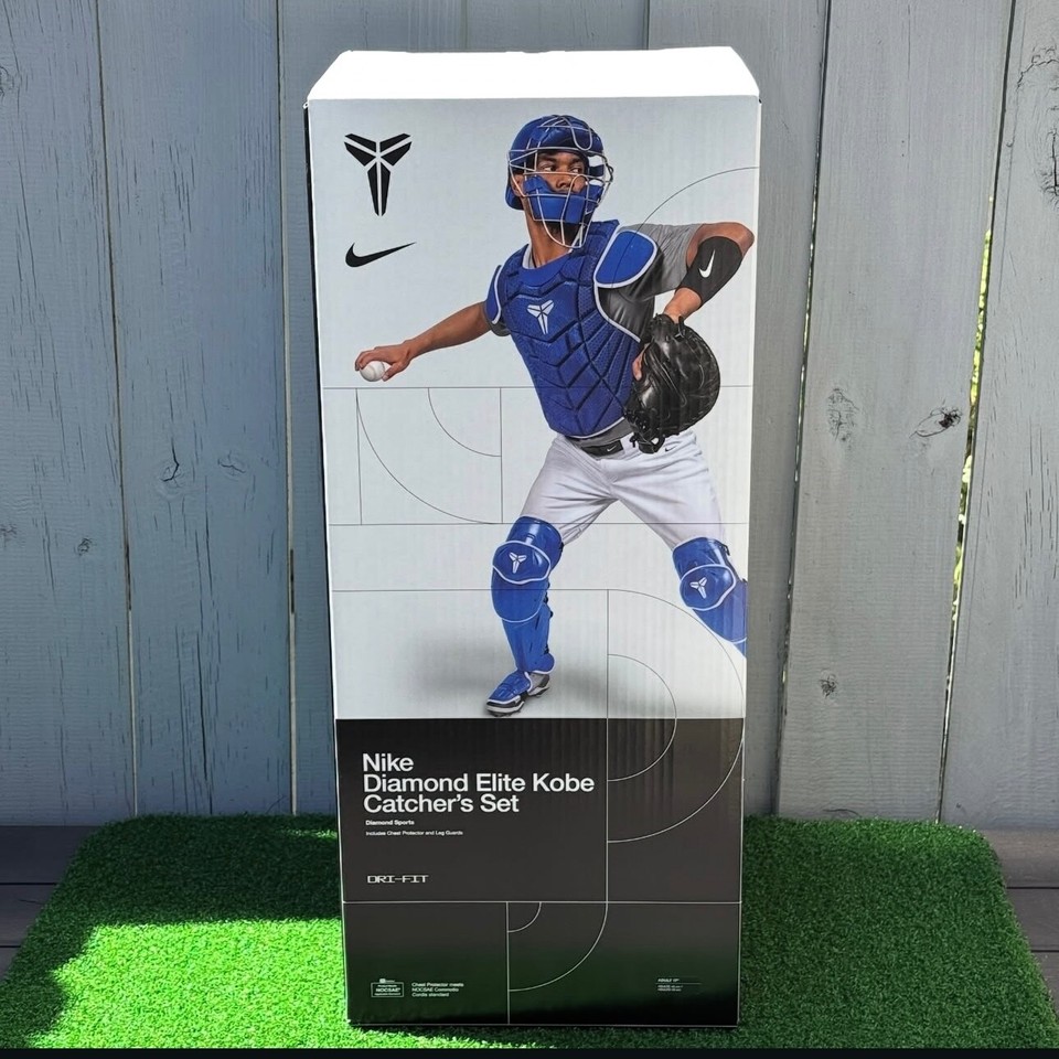 New Nike Diamond Elite Kobe Catcher Gear Set 17” | eBay