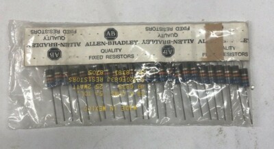 RC42GF683J ALLEN-BRADLEY AXIAL LEADED FIXED RESISTOR 2W 5% 68000 ohm ...