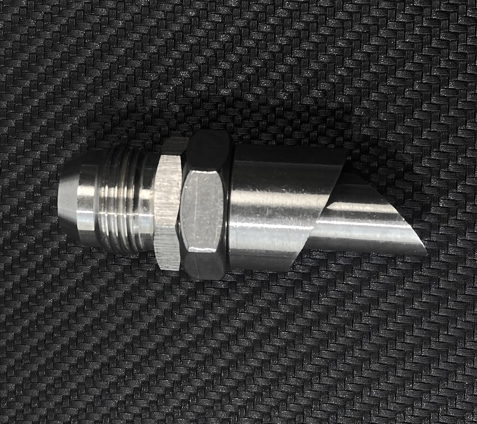 Universal Stainless Steel Exhaust Scavenger CCV kit-10AN Catch Can Vent ...