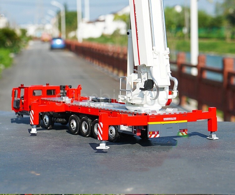 1:50 Scale XCMG DG100 Aerial Platform Fire Truck Recue Vehicle Diecast ...