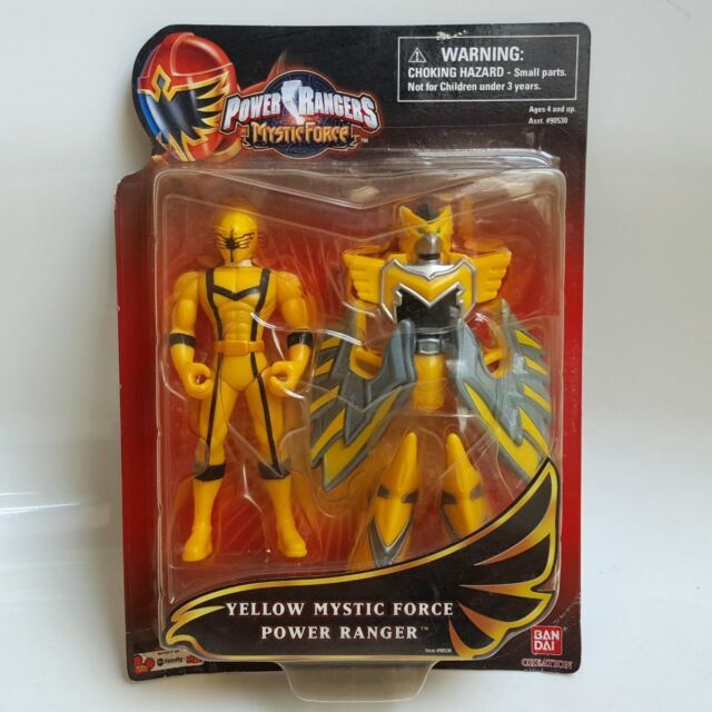 Power Rangers Mystic Force Yellow Ranger to Zord Accessories Bandai ...