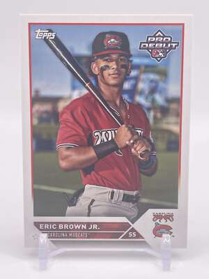 Eric Brown Jr. 2023 Topps Pro Debut Base Set #PD-36 Milwaukee Brewers ...