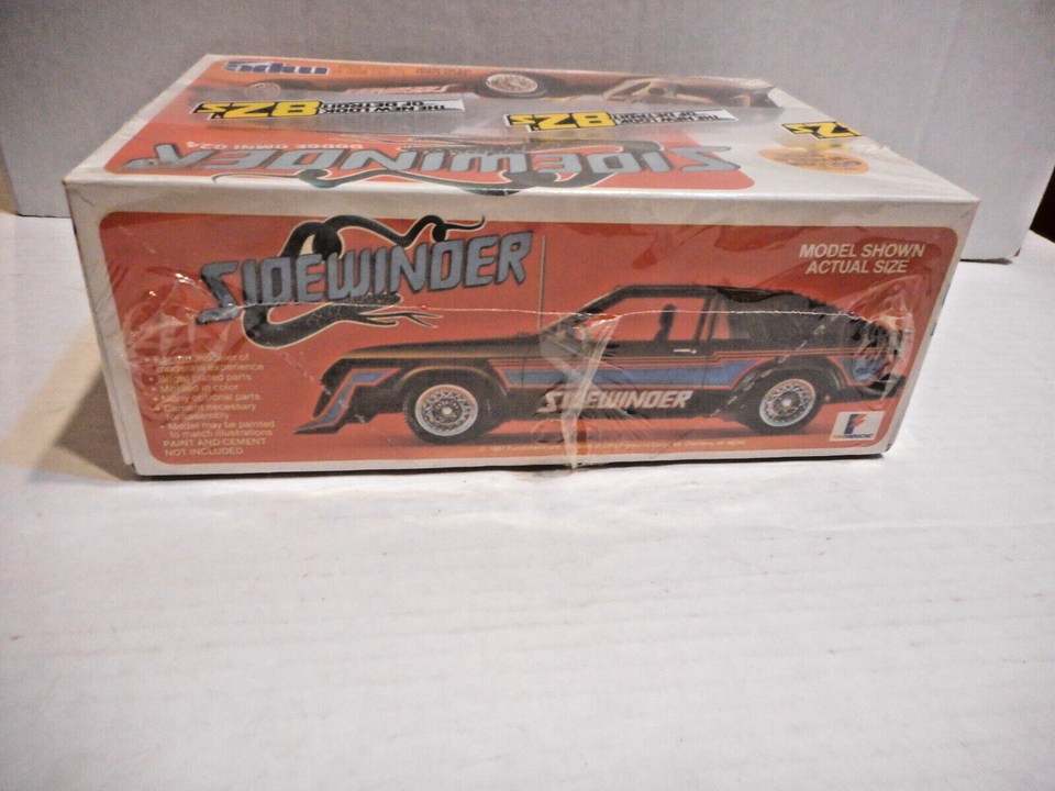 Vintage MPC The Sidewinder Dodge Omni 024 New for '82 Model Kit 1/25 ...