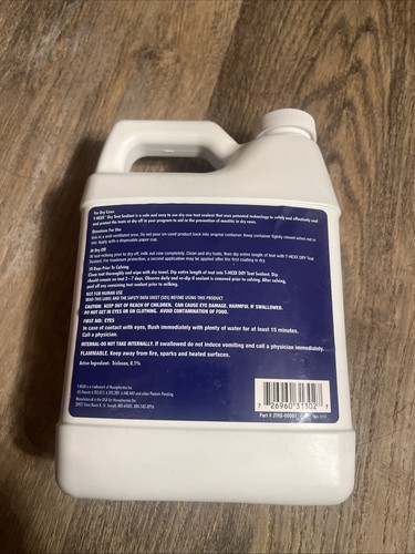 HUVEPHARMA INC T-HEXX DRY TEAT SEALANT *ORMD 32 FL OZ JTHX-00001 for ...