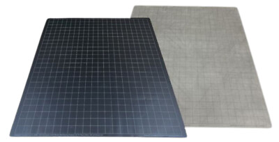 Chessex Game Mat 48" x 35" Black Grey Square Battle Gaming Mat for DND ...