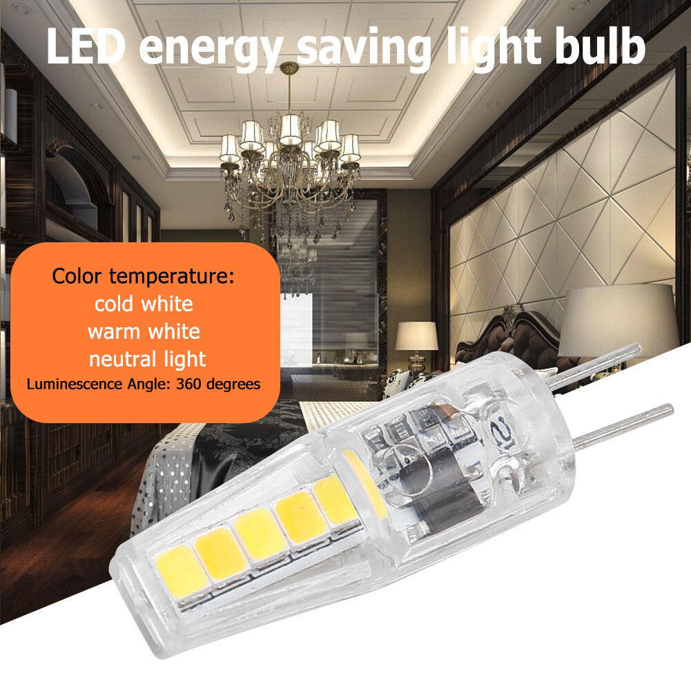 2W 180LM G4 LED Bulb 220V AC Tri-Color Energy Saving SMD2835 10 LED ...