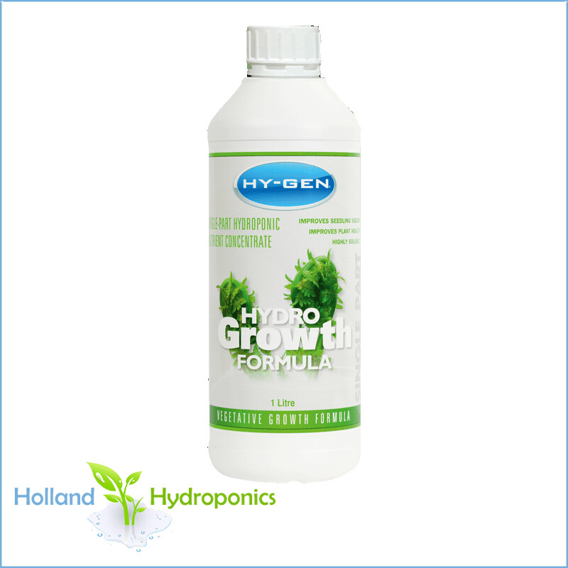 1 LITRE HY-GEN HYDRO GROW Hydroponics Nutrients to Improve Seeds/Plant ...