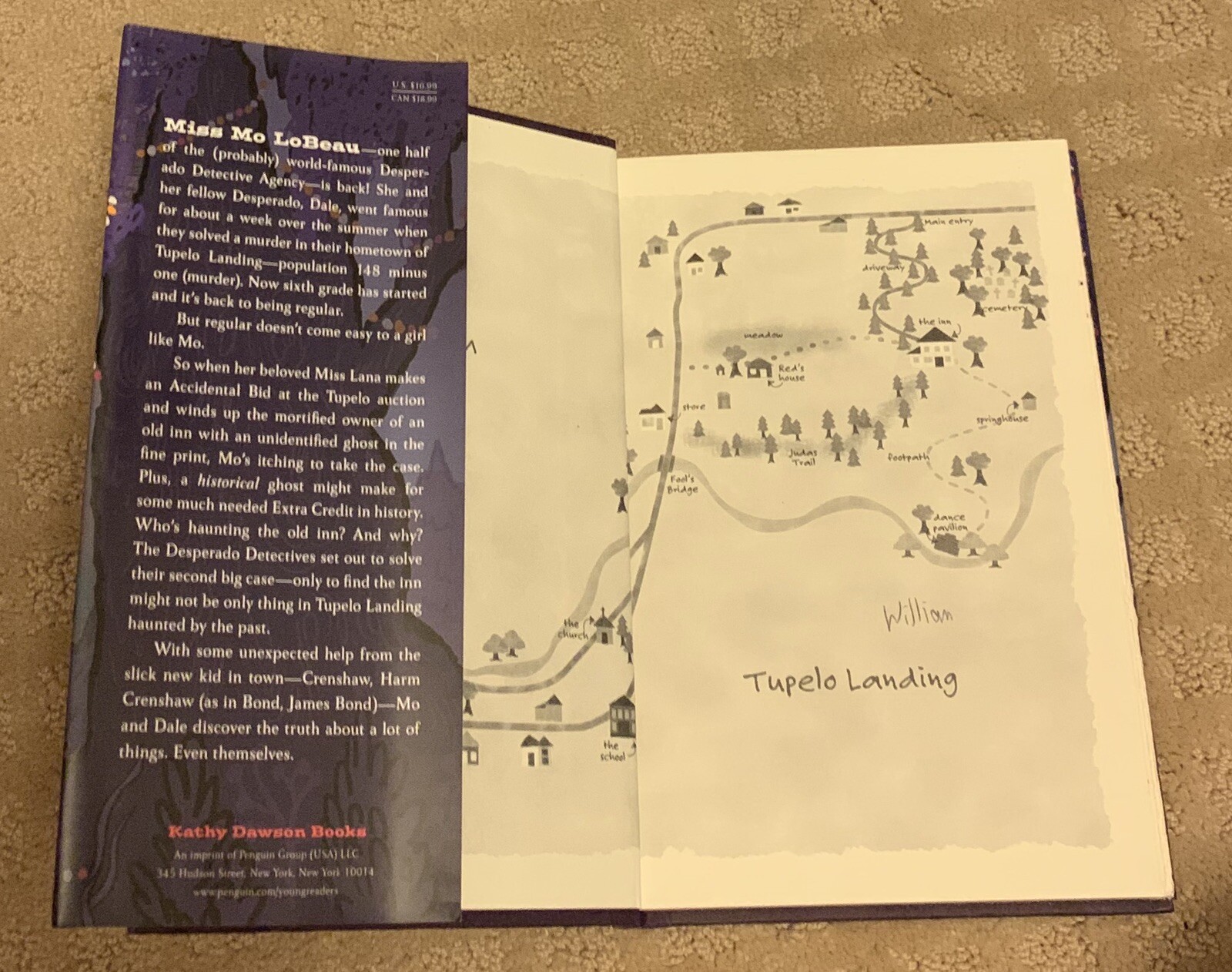 The Ghosts of Tupelo Landing by Sheila Turnage Signed 9780803736719| eBay