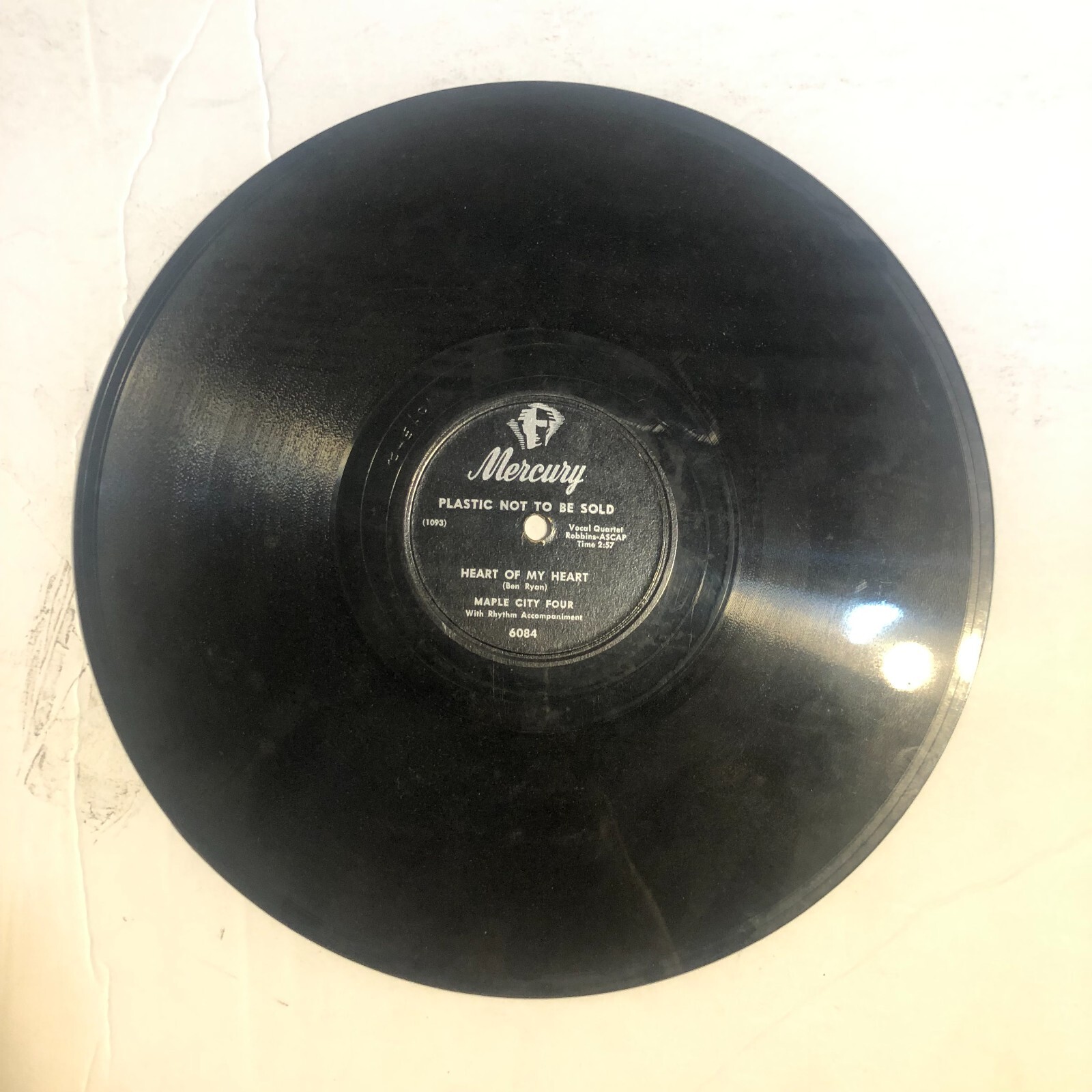 Maple City Four 78 rpm 10" record Heart Of My Heart / Id Love To Live ...