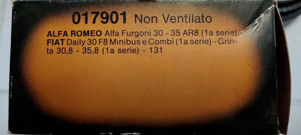 Fuel Cap Ant-Itheft Original Farma Cod. 017901 alfa Romeo Fiat | eBay