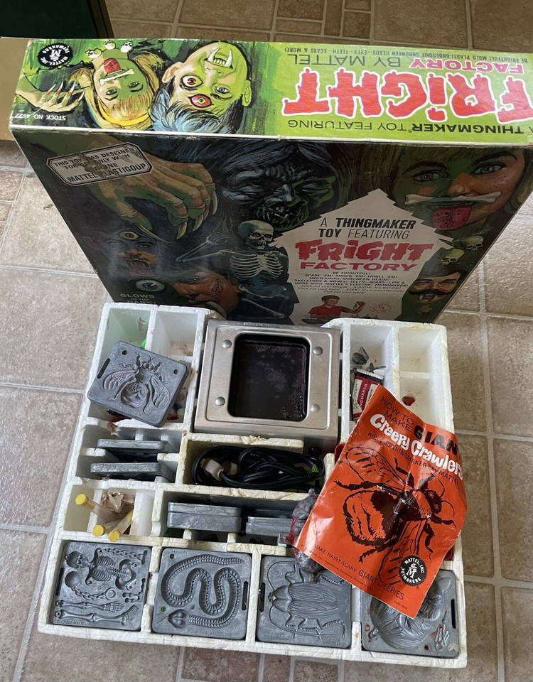 1964 Fright Factory Thing Maker Toy By Mattel | eBay