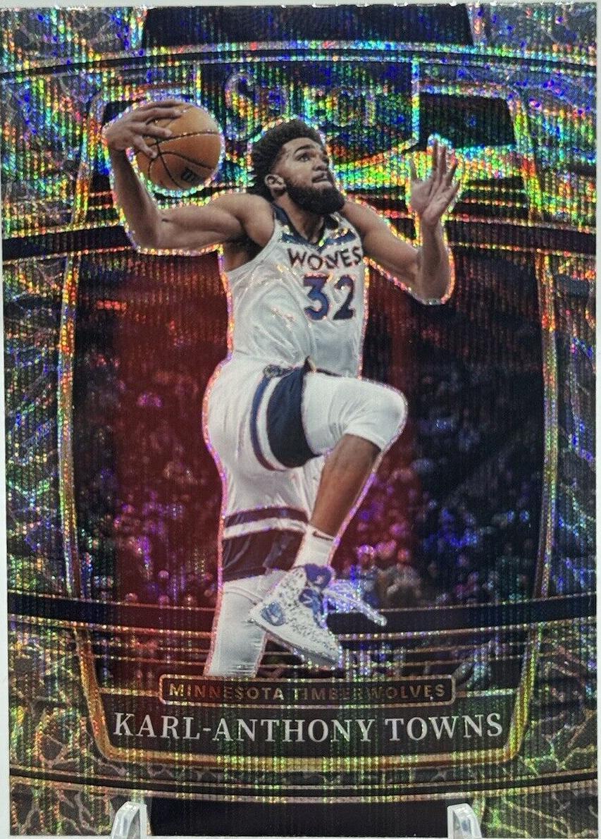 2021-22 Panini Select - Concourse Karl-Anthony Towns #10 Elephant Prizm ...