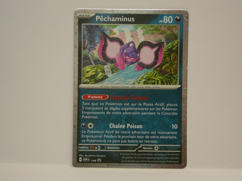 Carte Pokémon HOLO cosmo Pêchaminus SVP 149 Promo Ecarlate & Violet FR ...