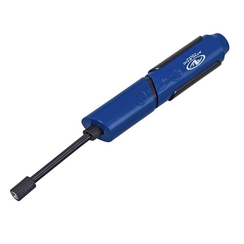 7" Sport Manual Plastic Air Pump, Blue，Downstroke fast inflation ...