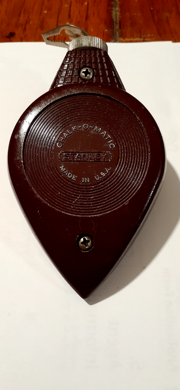 Vintage STANLEY Chalk O Matic Model 47-050, USA Chalk Line 50 FT FREE S ...