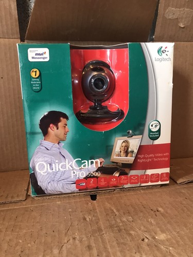 LOGITECH QUICKCAM PRO 5000 WEBCAM | eBay