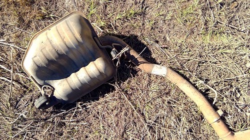 3.6l Rear Lh Driver Exhaust Muffler OE 4578955af Fits DODGE CHARGER ...