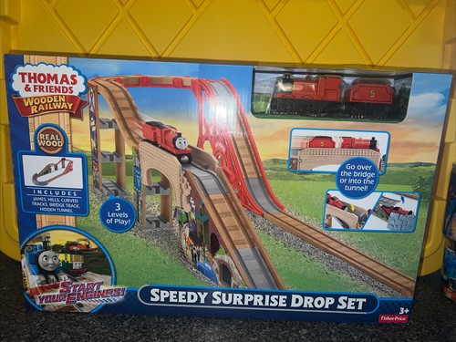 New Thomas Tank Engine & Friends Train SPEEDY SURPRISE DROP SET Sealed ...