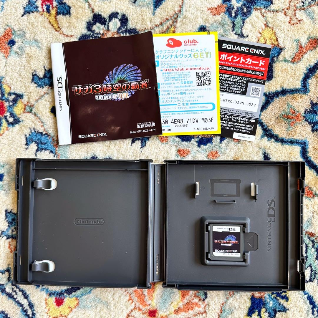 209 Nintendo Ds Software/Saga 3: The Conqueror Of Time And Space | eBay