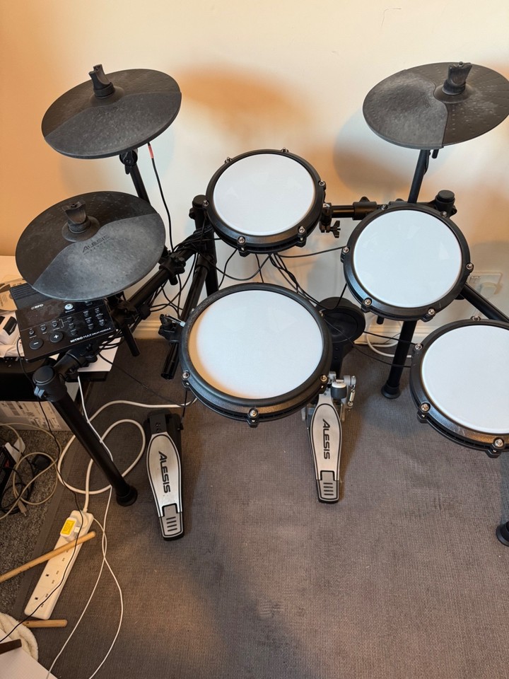 alesis nitro max kit electric drum set | eBay UK