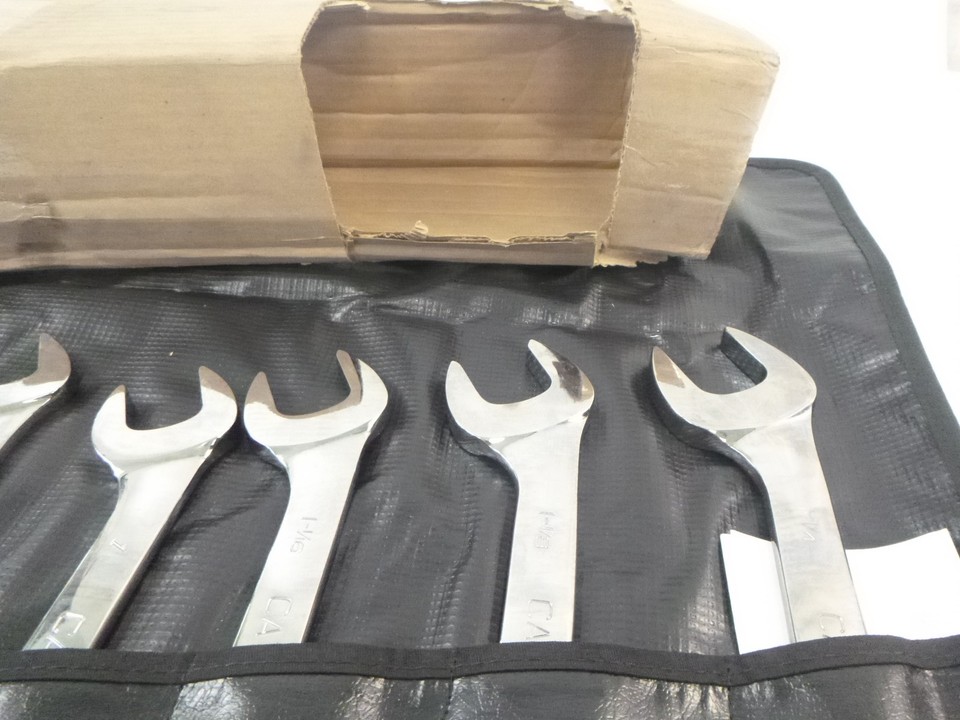 Genuine OEM CAT 14-Piece Imperial Angle Wrench Set 1P-3515 Open end ...