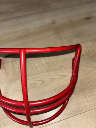 Vintage Schutt Metal Football Face Mask Red LIE Deadstock USA Made | eBay