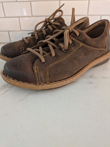 Born Trevan Suede Oxford Shoes Lace Up Women's 9M/W F76326 | eBay