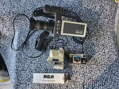 RCA Corporation Model CC010 Color Video Camera + Extras! NOT TESTED | eBay