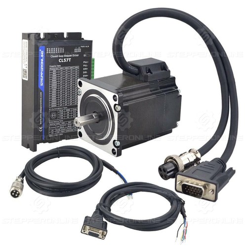 STEPPERONLINE Nema 23 1.2Nm Closed Loop Stepper Motor Servo Driver ...