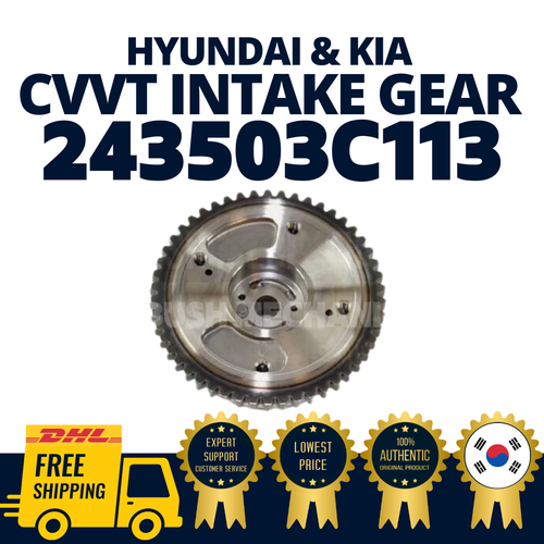 GENUINE OEM Hyundai Kia CVVT Intake Gear Sprocket Timing Camshaft ...