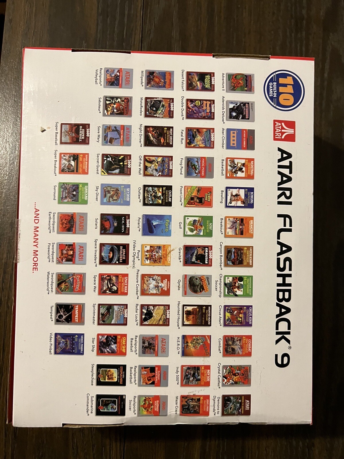 Atari Flashback 9 Deluxe Console with 110 Built-In Games . (Used Once ...
