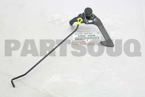 5355060040 Genuine Toyota HOOK ASSY, HOOD AUXILIARY CATCH 53550-60040 ...