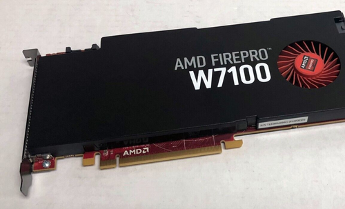AMD FirePro W7100 8GB GDDR5 PCIe 4 x DisplayPort Video Card X38PC KVMR4 ...