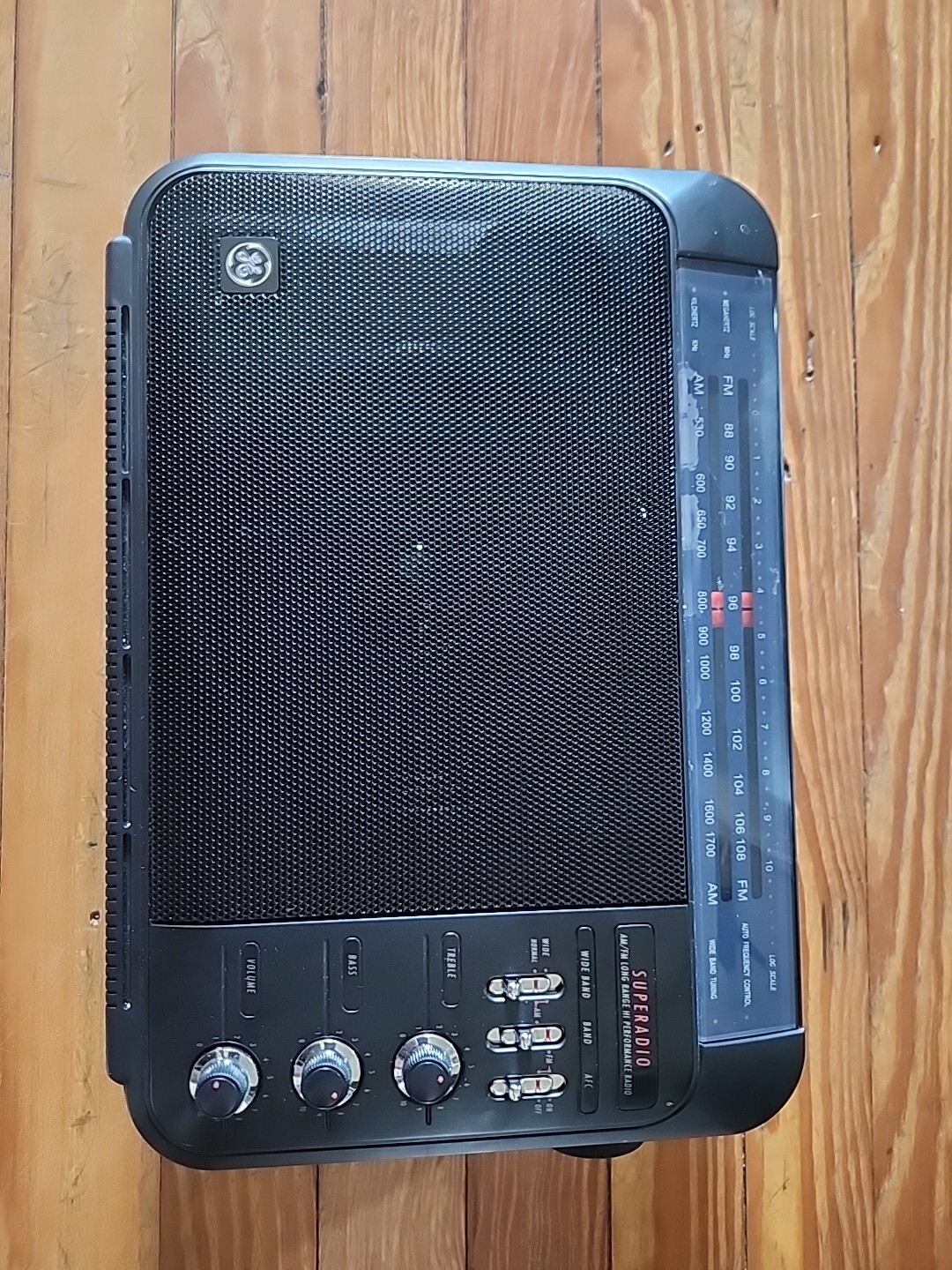 General Electric Superadio Long Range AM/FM GE Super Radio III 7-2887 ...