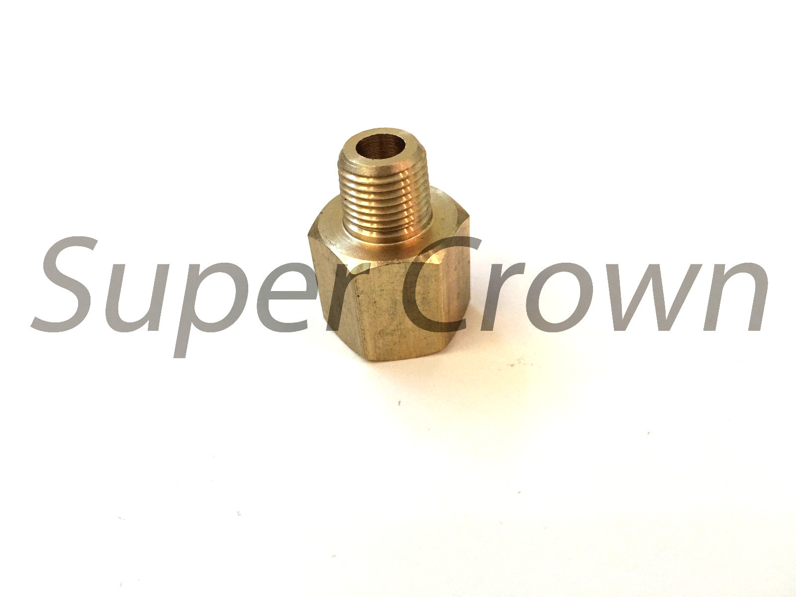 New Brass 1/8"NPT x 1/4"NPT (MxF) Straight Thread Reducer Connector ...